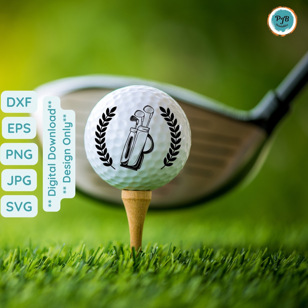 Golf SVG Sports Gifts for Golfers Svg Golf Sublimation Design for ...