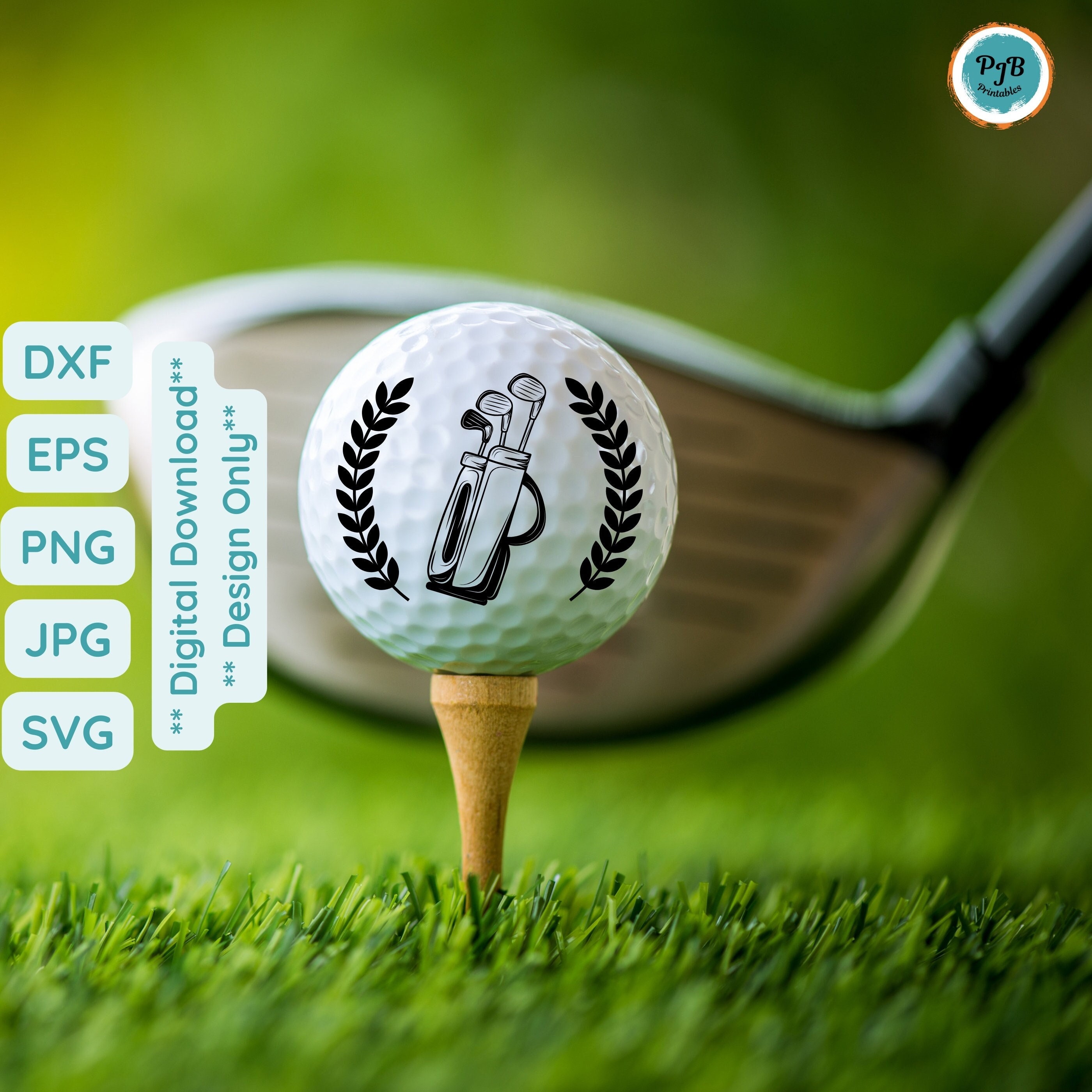Golf SVG Sports Gifts for Golfers Svg Golf Sublimation Design for ...