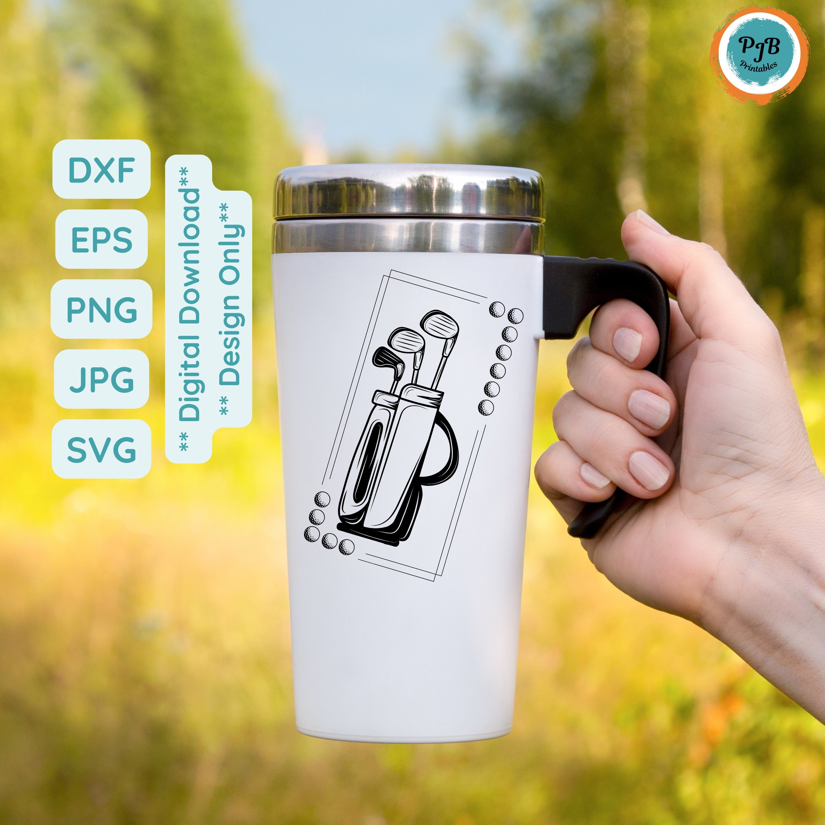 Golf SVG Sports Gift for Golfers Svg Golf Sublimation Design for Cricut ...