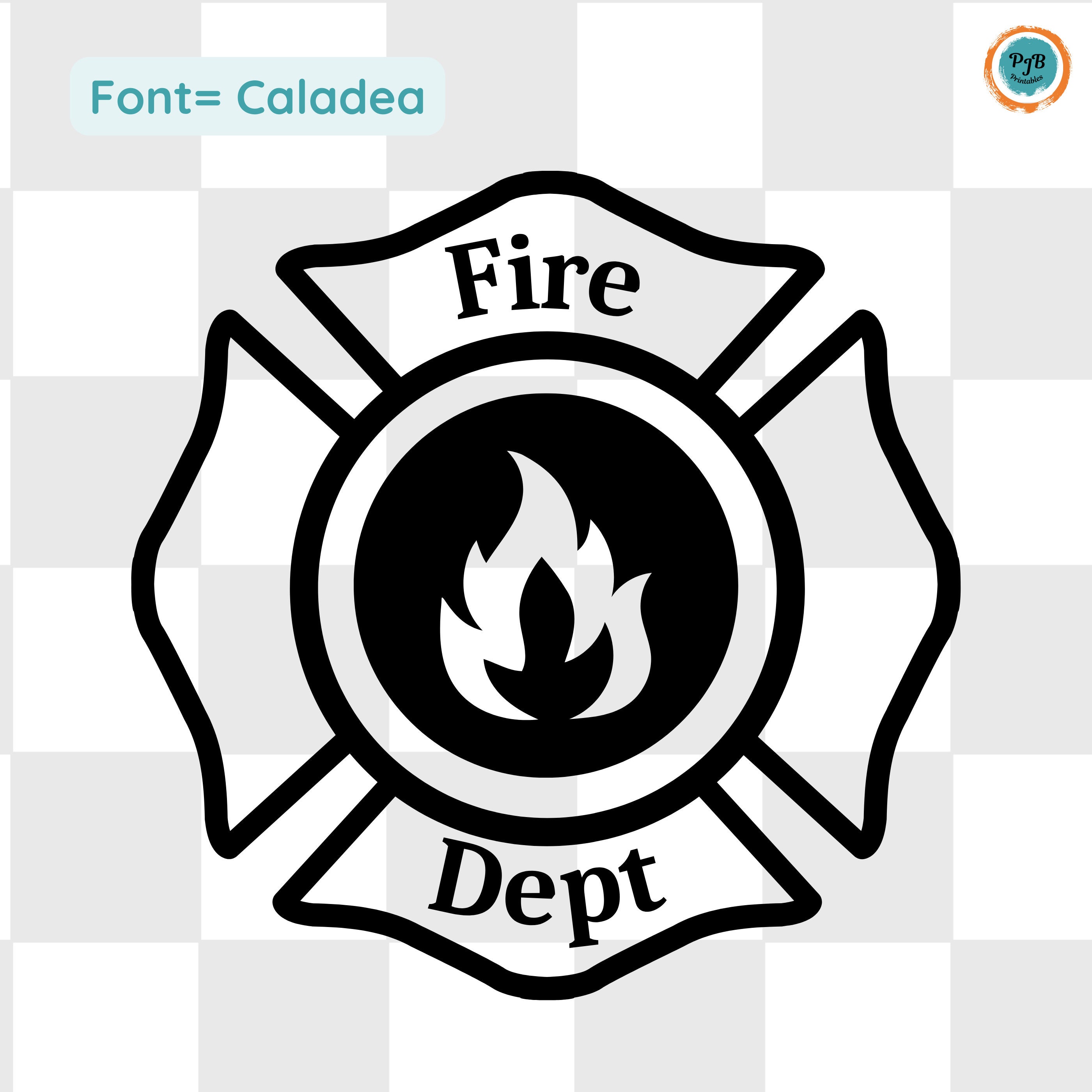 Firefighter SVG Fire Emblem Svg American Firefighter Gift Ideas First ...