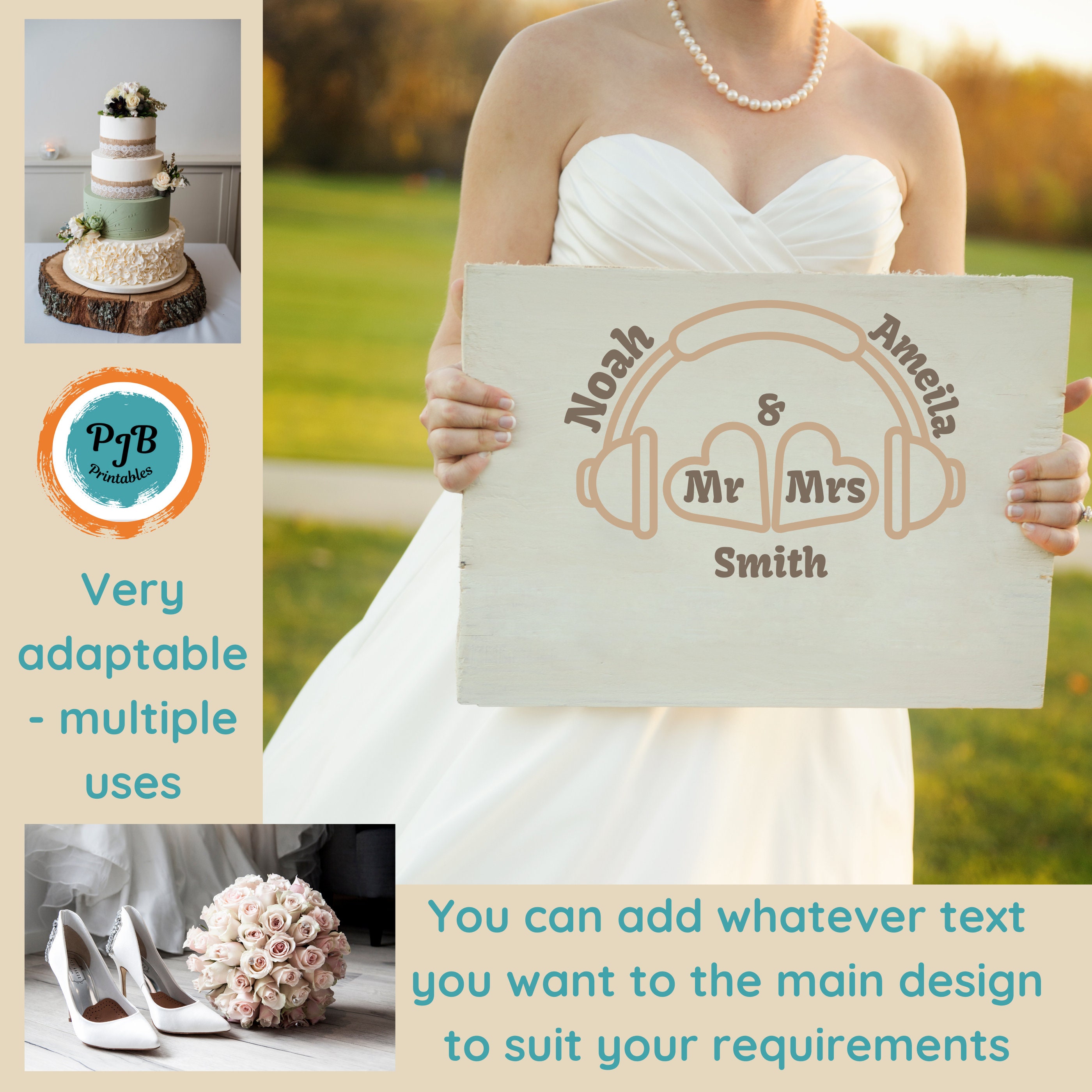 Wedding Heart SVG File for Cnc Sign Template PNG for Sublimation Heart ...