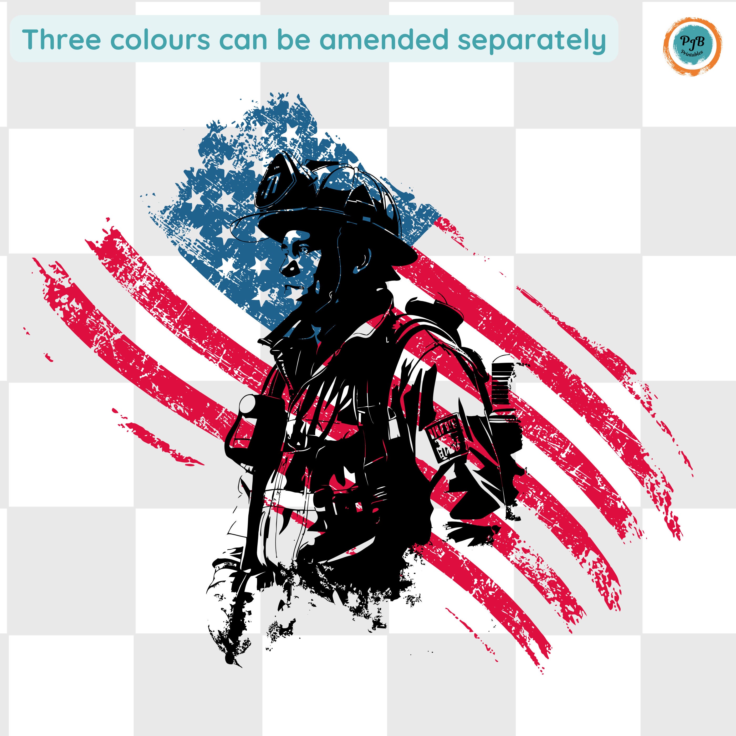 Firefighter SVG Firefigher Flag Svg American Firefighter Gift Ideas ...