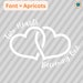 Wedding Hearts SVG File for Cnc Sign Template PNG for - Etsy