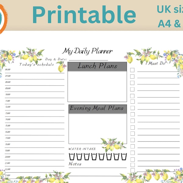 A3 to Do List - Etsy