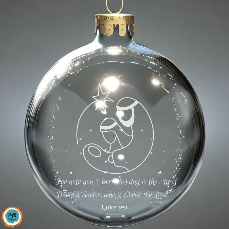 Nativity Scene SVG Bible Verse PNG Christmas Engraving Files - Etsy UK