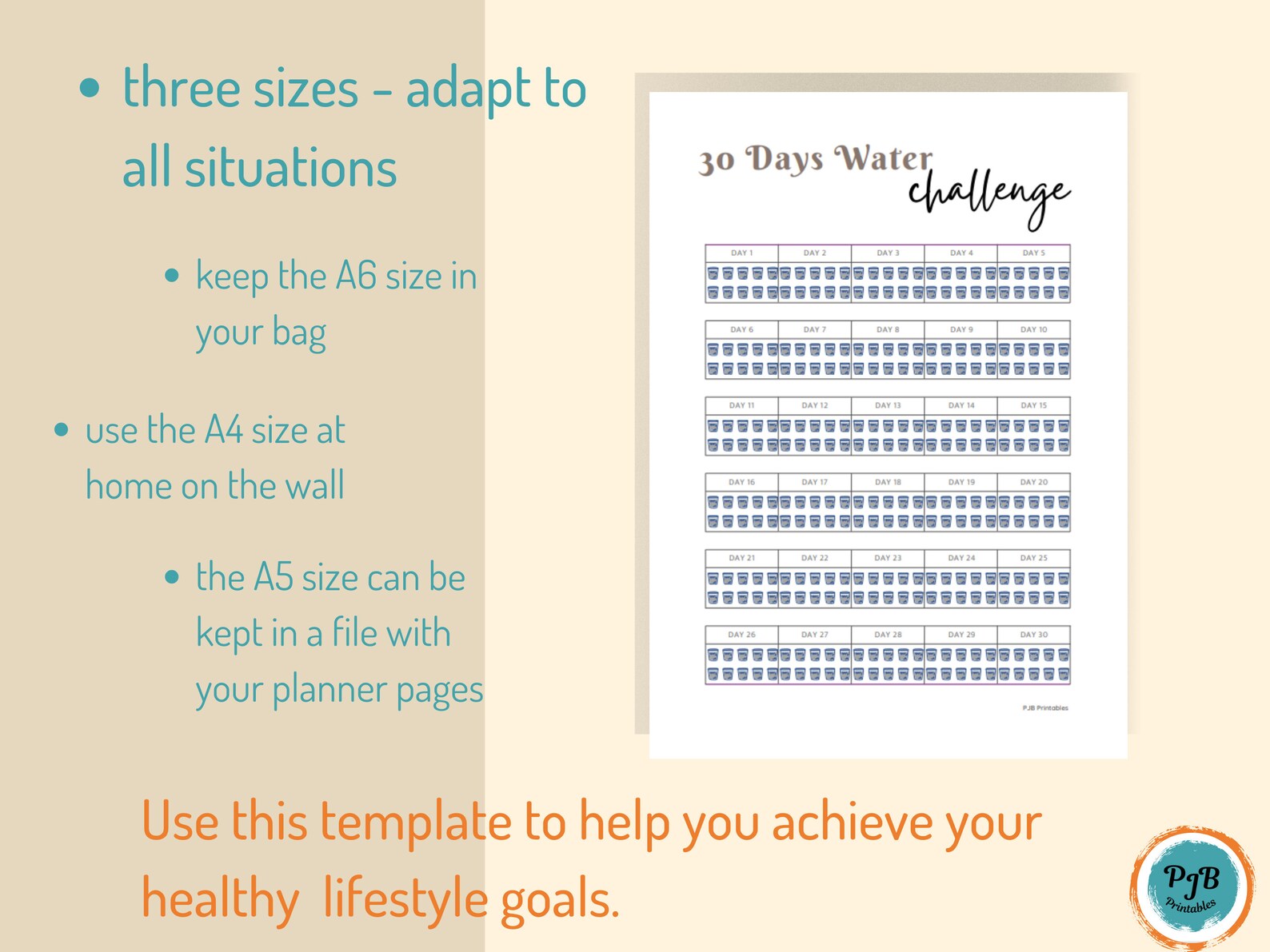 Water Intake Tracker Daily Water Tracker Hydration Reminder Drinking ...