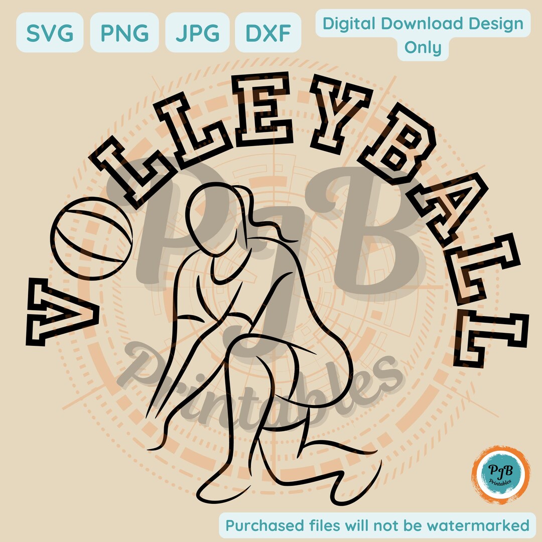 Volleyball SVG Volleyball Vibes Svg Love Volleyball Svg Women ...