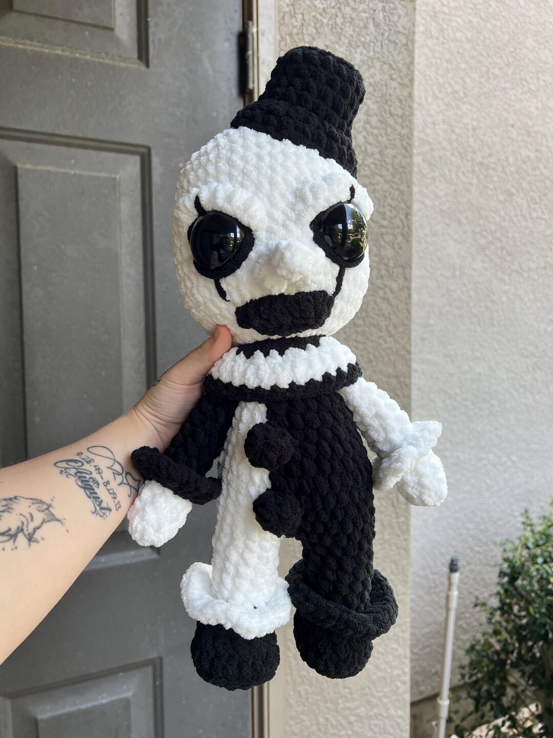 Art Clown Plush Horror Movie Halloween Spooky Scary Custom Handmade ...