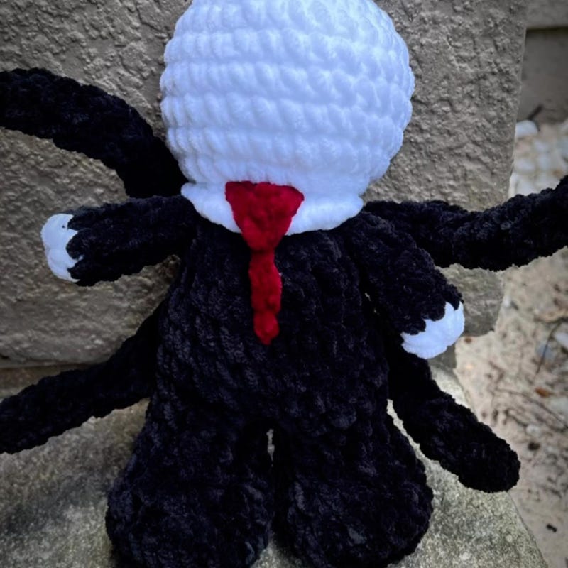 Slenderman Plush - Etsy
