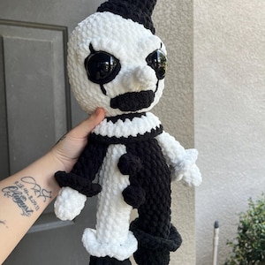 Art Clown Plush Horror Movie Halloween Spooky Scary Custom Handmade ...