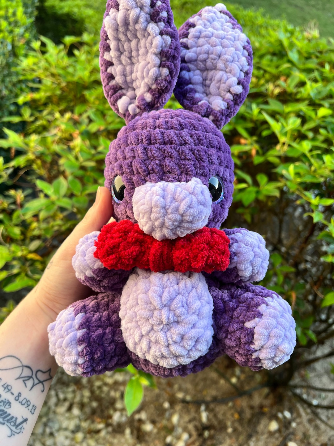 FNAF Bonnie Crochet Plush Amigurumi Birthday Gift Party Favor Friend ...