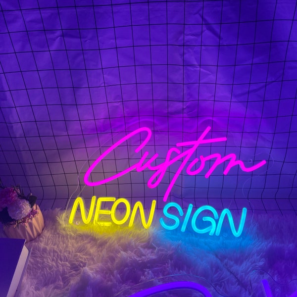 Custom Neon Sign - Etsy