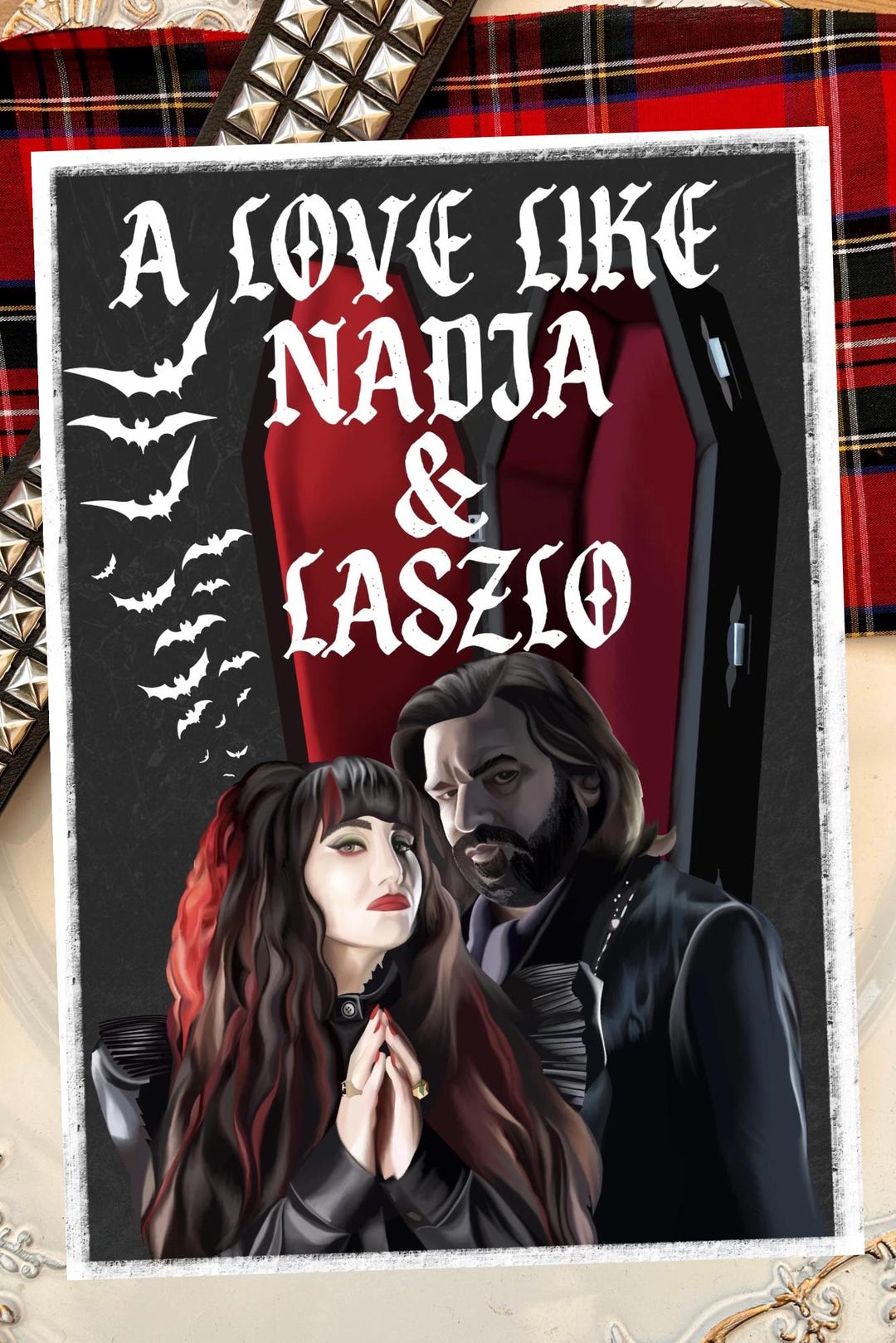 What We Do in the Shadows Inspired Gothic Card – Nadja & Laszlo ...