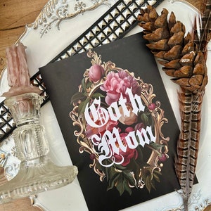Goth Mom Greetings Card, Birthday Card, Gothic Mother’s Day Card, - Etsy