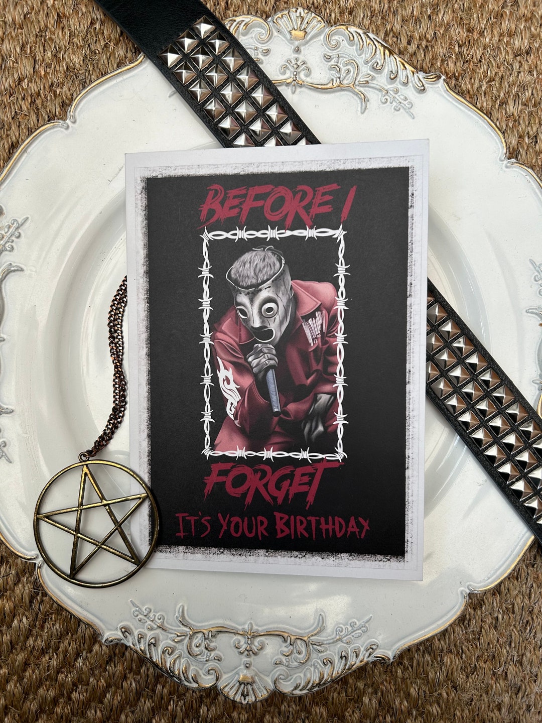 Before I Forget, Emo, Heavy Metal, Rock Music Birthday Card. - Etsy