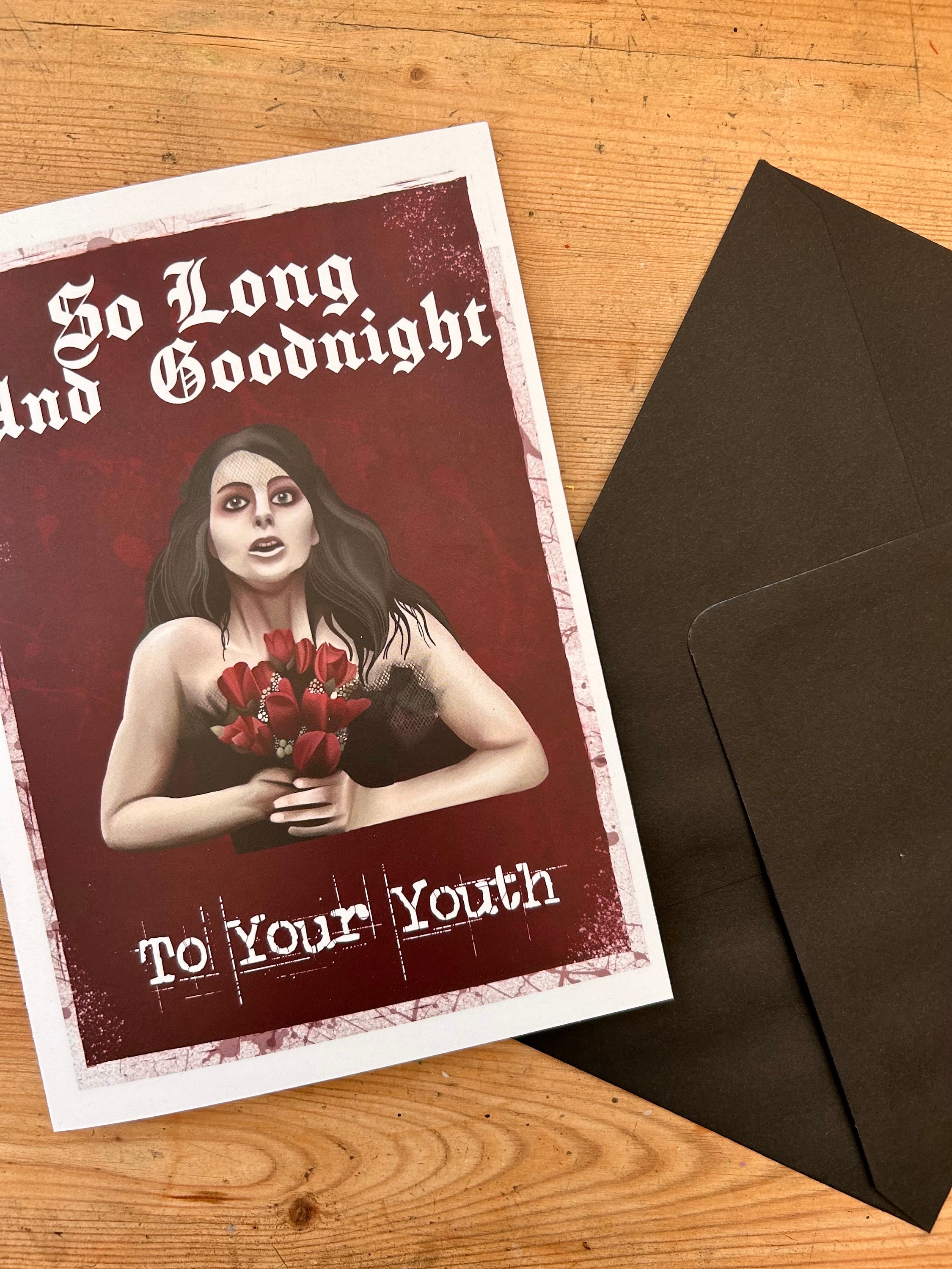 So Long and Goodnight Birthday Card. Emo Music, Elder Emo, 00’s ...