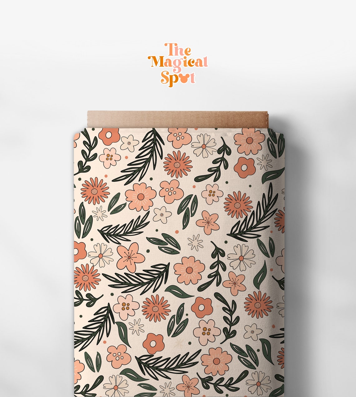 Floral Seamless Pattern Spring Floral Seamless File Seamless - Etsy