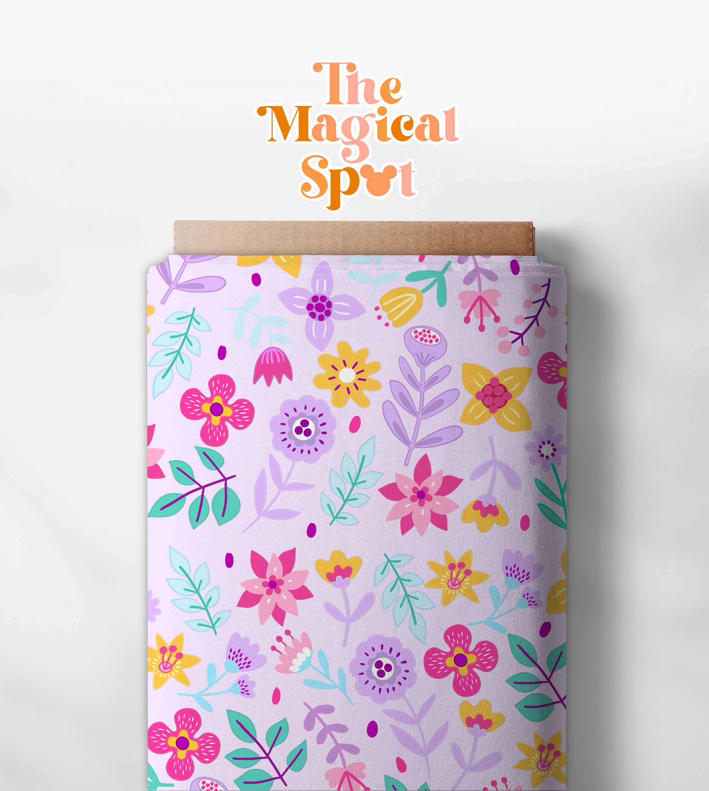 Floral Spring Fun Seamless Pattern, Spring Floral Seamless File ...