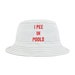 I Pee in Pools Bucket Hat Beach Hat - Etsy