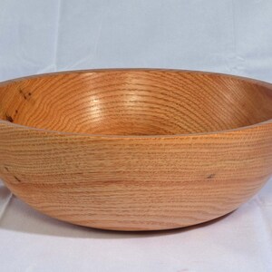Red Oak Bowl / Wood Bowl - Etsy