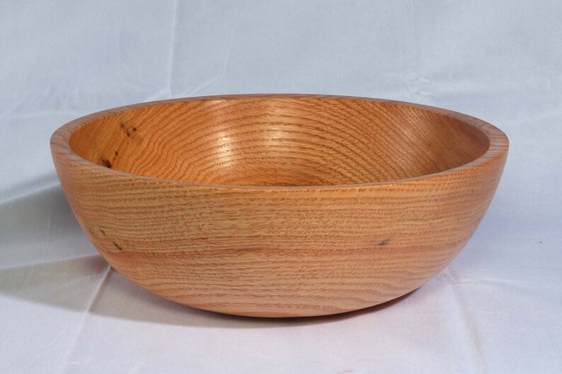 Red Oak Bowl / Wood Bowl - Etsy