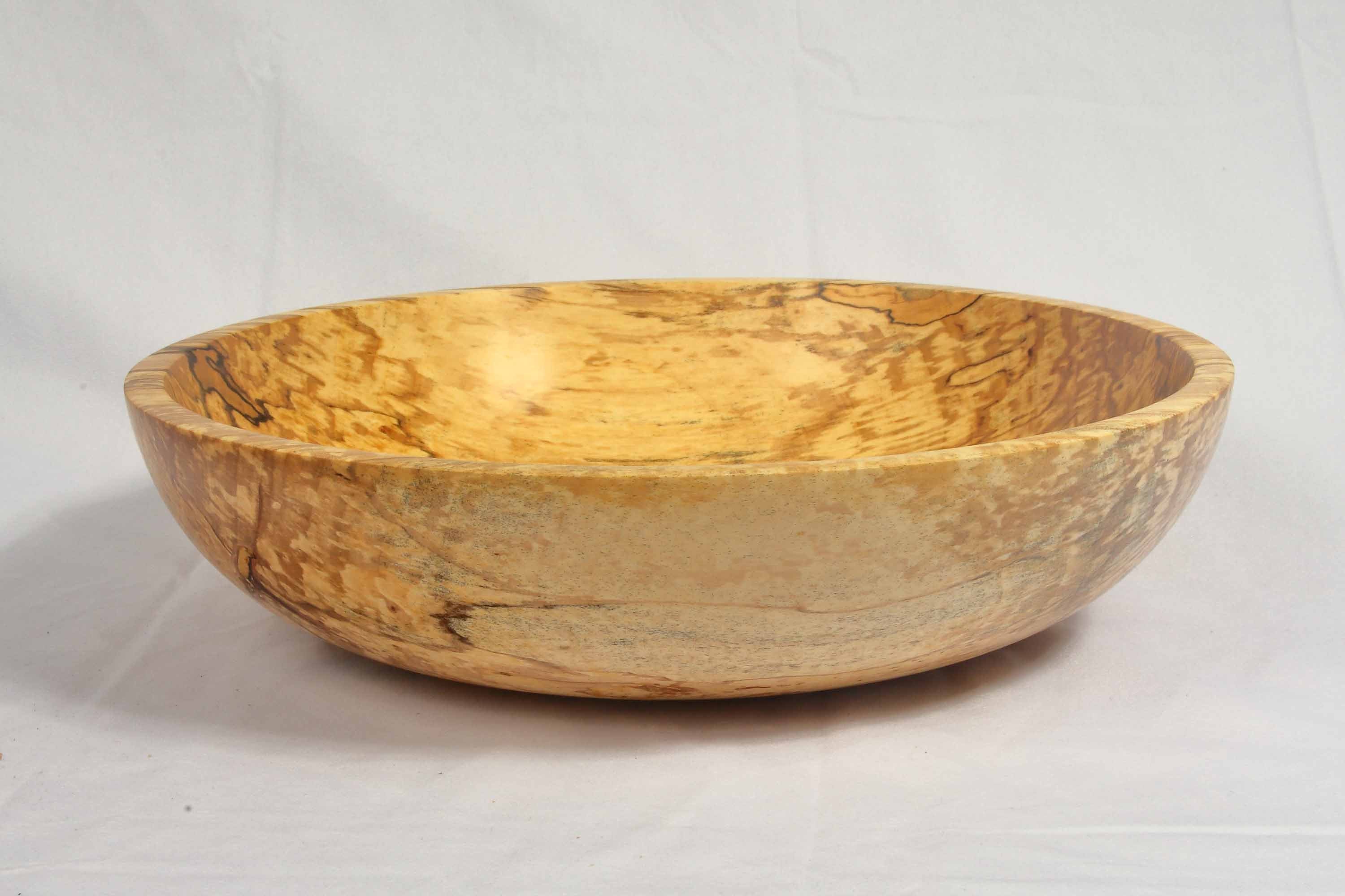 Spalted Maple Bowl / Salad Bowl / Display Bowl / Fruit Bowl ...