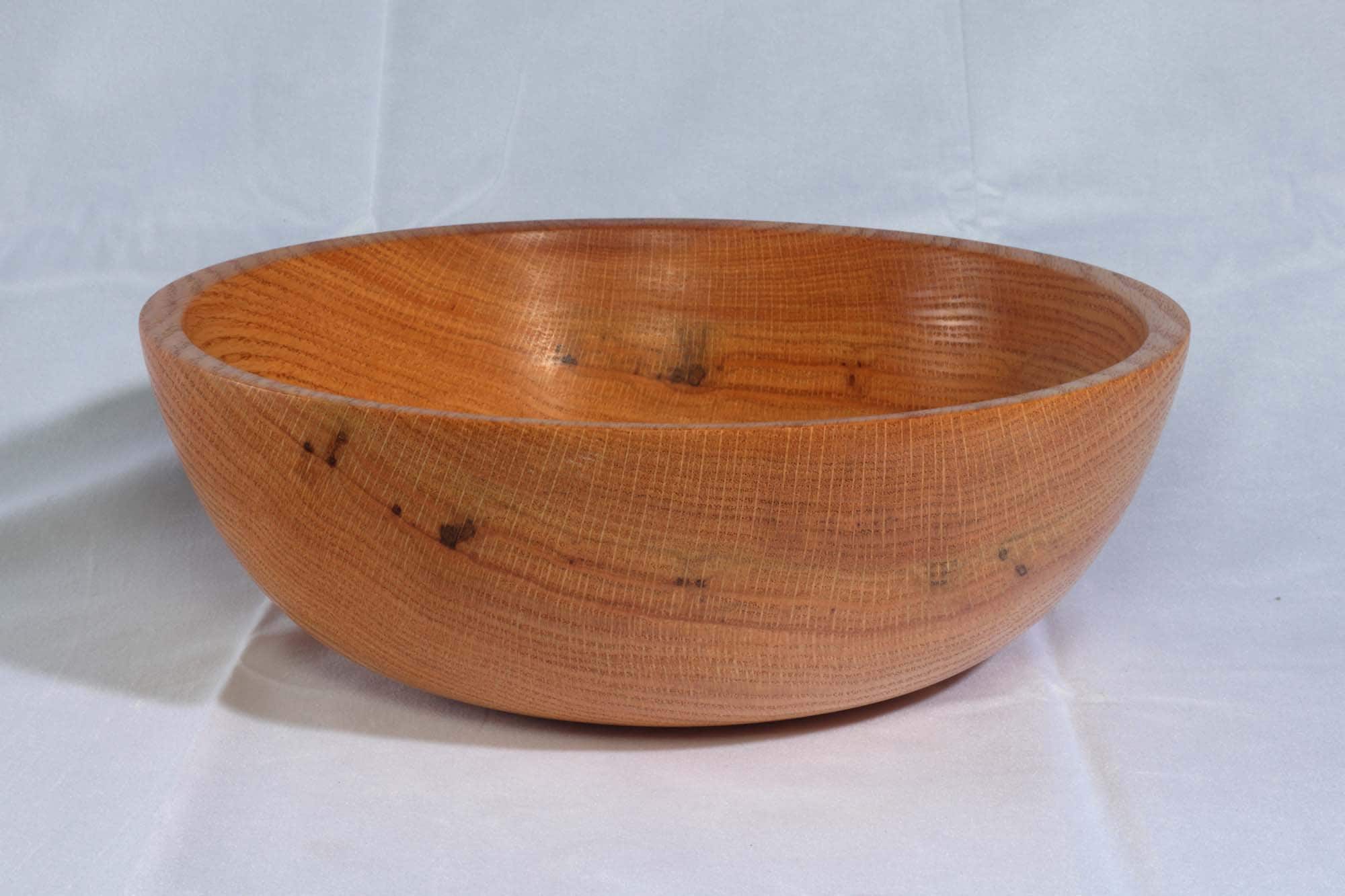 Red Oak Bowl / Wood Bowl - Etsy
