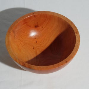 Cherry Bowl, Wood Bowl, Utility Bowl - Etsy