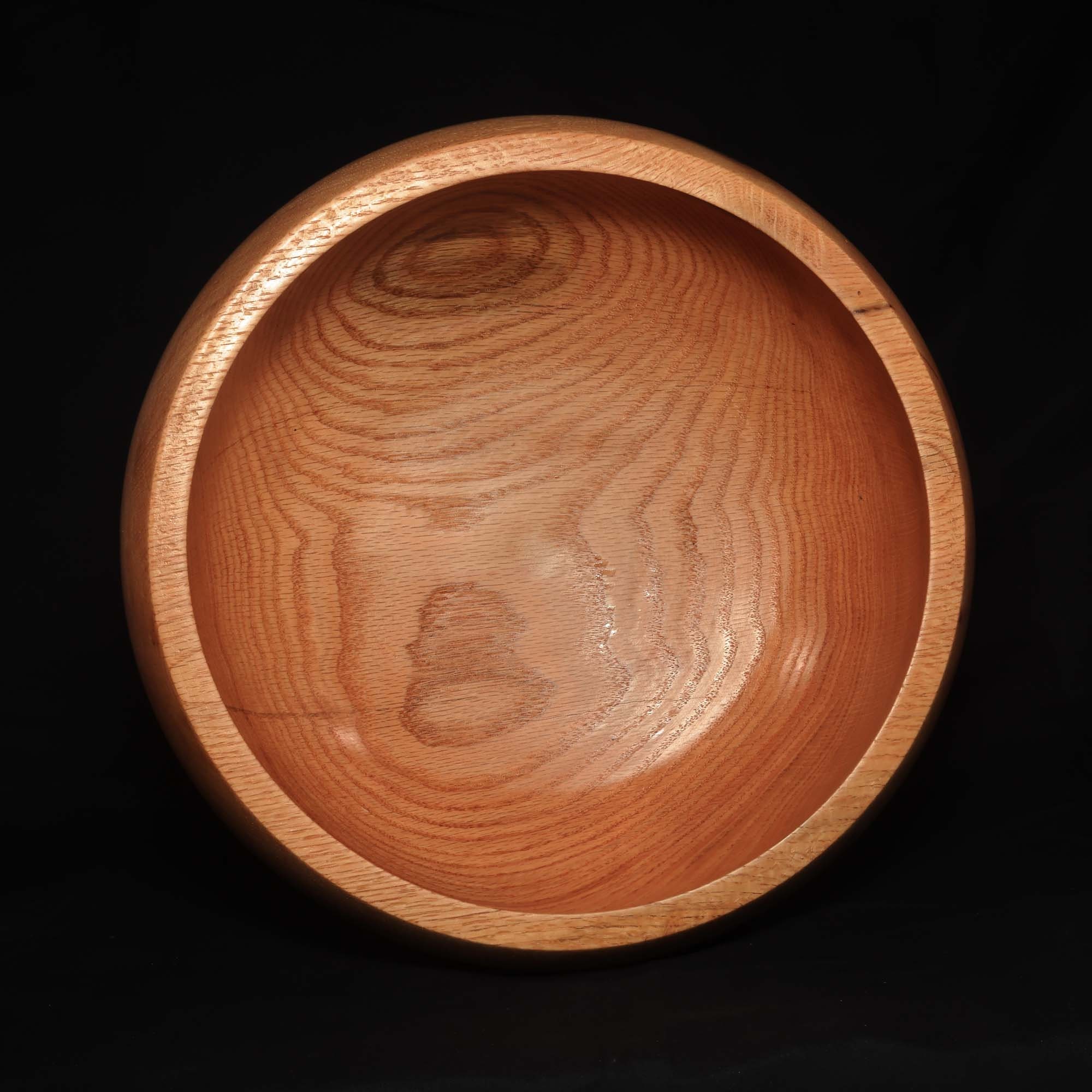 Large Red Oak Bowl / Decorative Centerpiece Bowl / Kitchen - Etsy