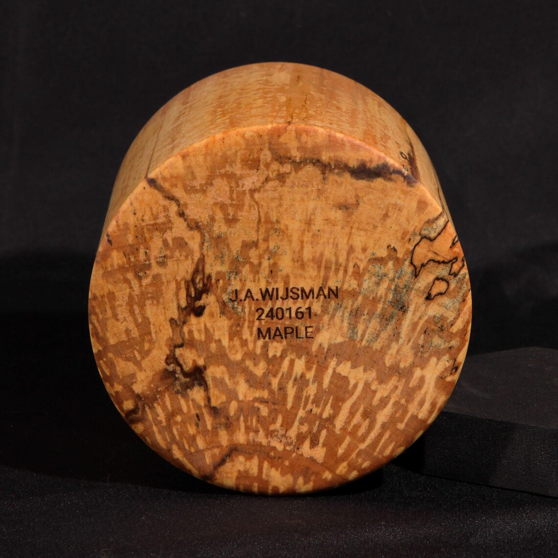 Spalted Maple Pot / Canister With Walnut Lid - Etsy