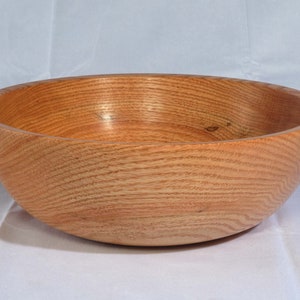 Red Oak Bowl / Wood Bowl - Etsy