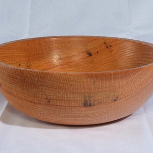 Red Oak Bowl / Wood Bowl - Etsy