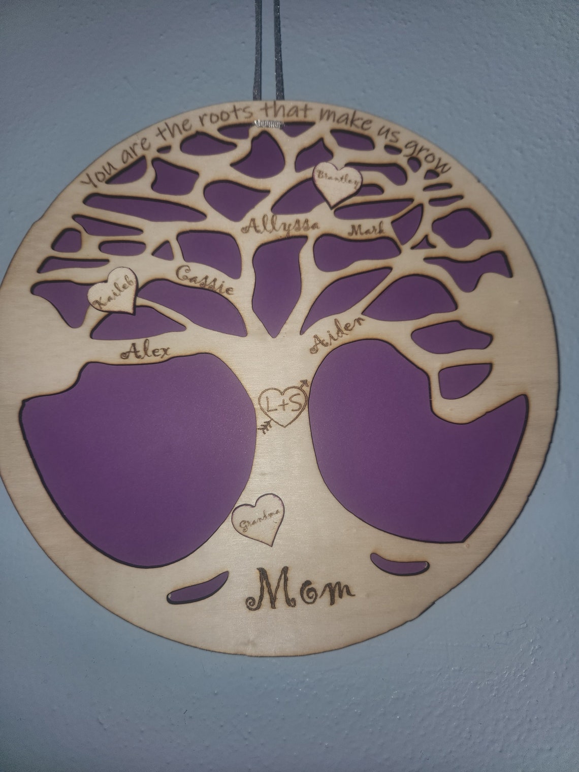 Custom Personalized Family Tree - Etsy