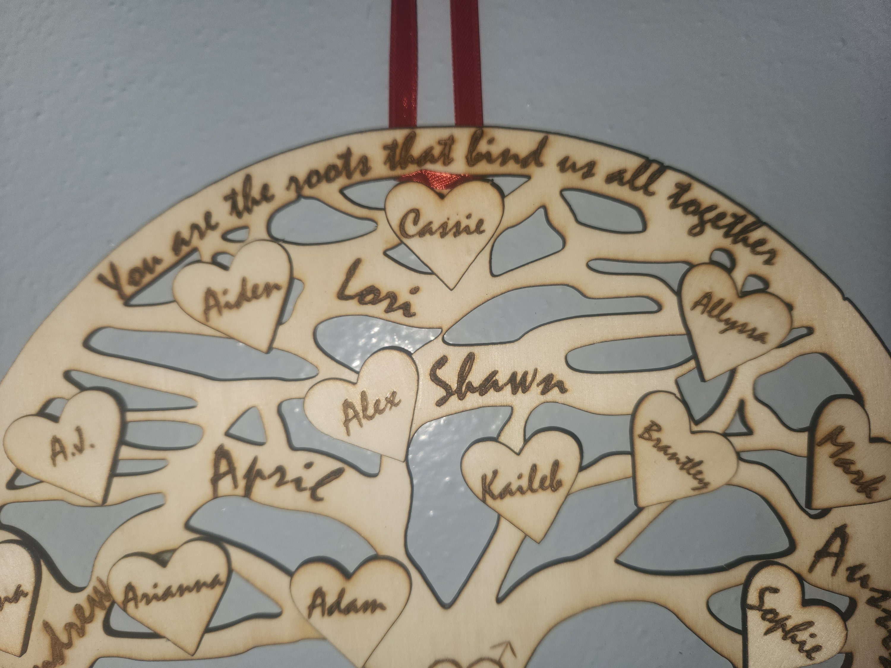 Custom Personalized Family Tree - Etsy