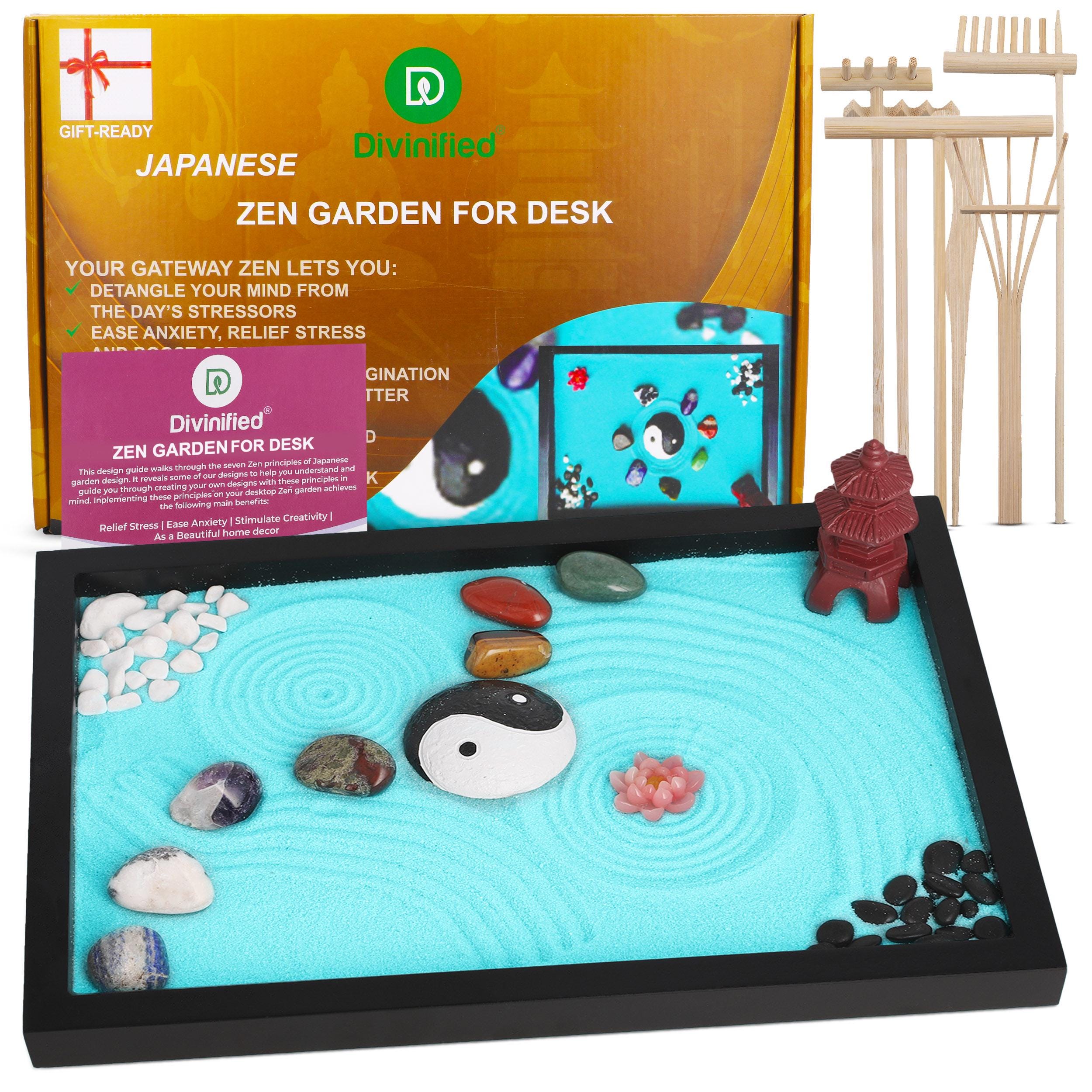Zen Garden for Desk - Zen Garden Kit - Zen Gifts for Women - Zen Garden ...