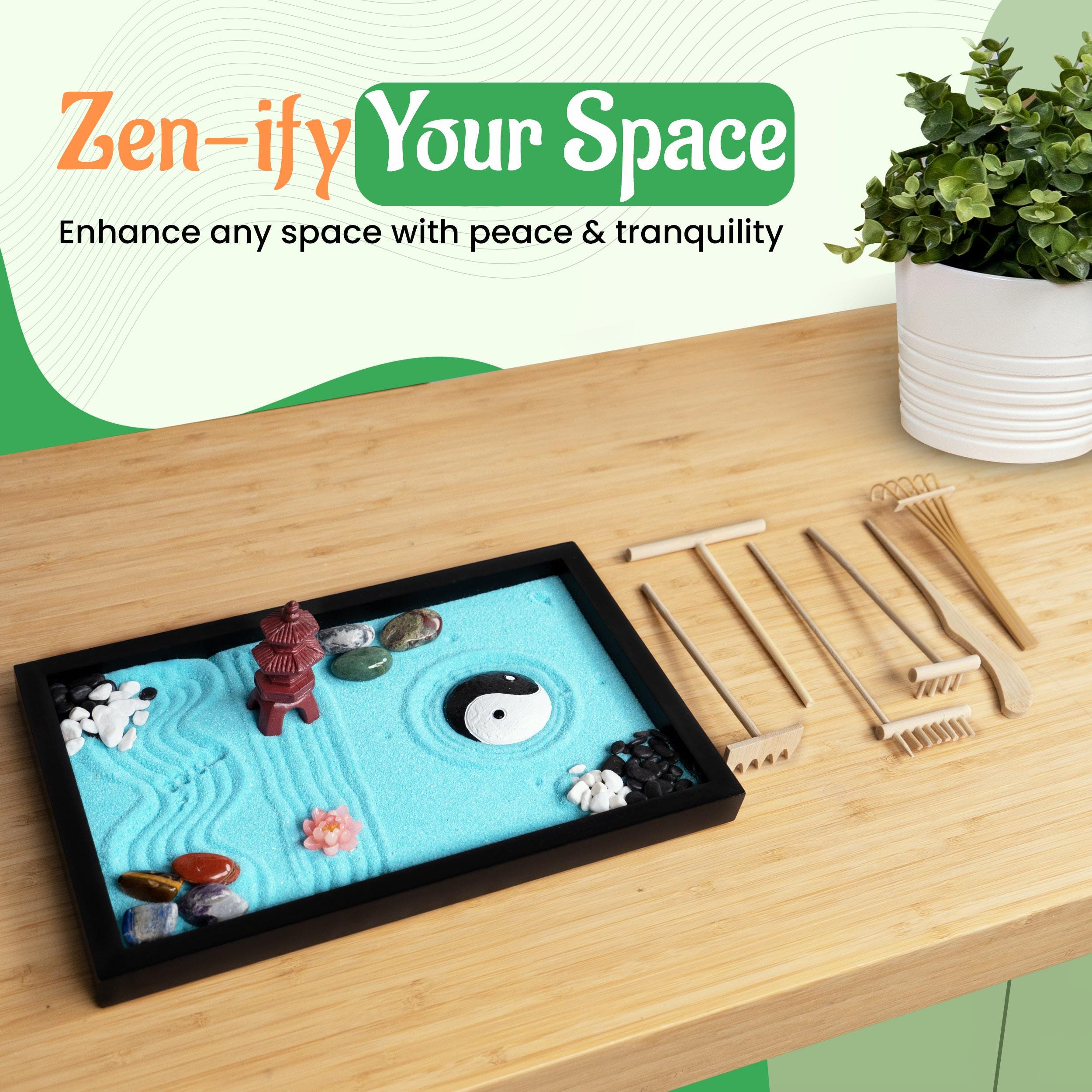 Zen Garden for Desk - Zen Garden Kit - Zen Gifts for Women - Zen Garden ...