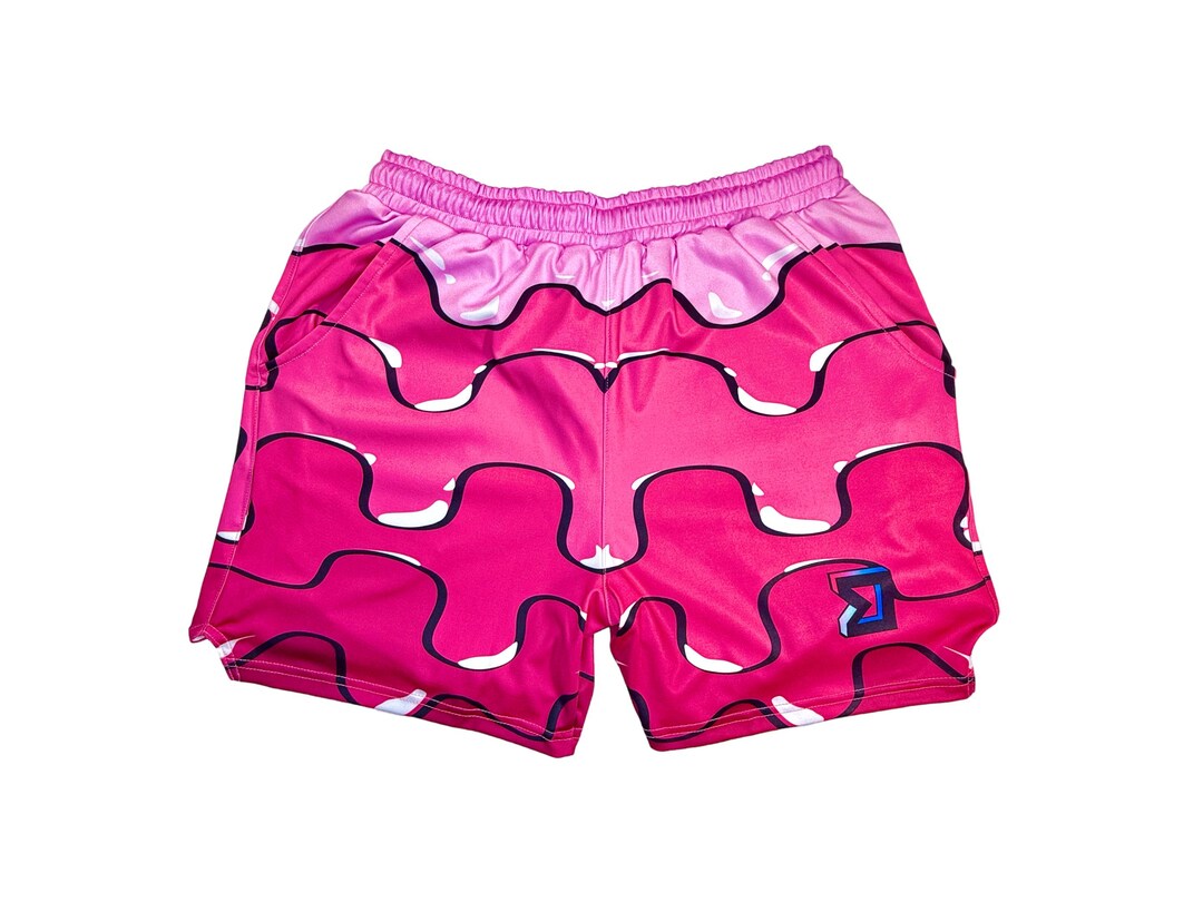 Dr1ppn Pink Dry Fit Basketball Shorts Available in ALL Sizes - Etsy