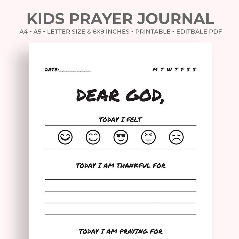 Prayer Journal - Etsy