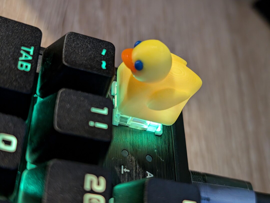 Quirky Duck Keycap 3D Printed Delight for Corsair K70 PRO and More! - Etsy