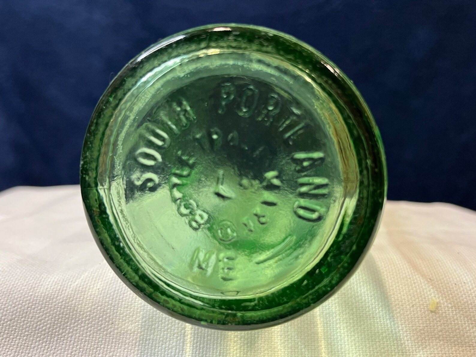 Coca-cola 16oz /1 Pint Green Glass Bottle - Etsy