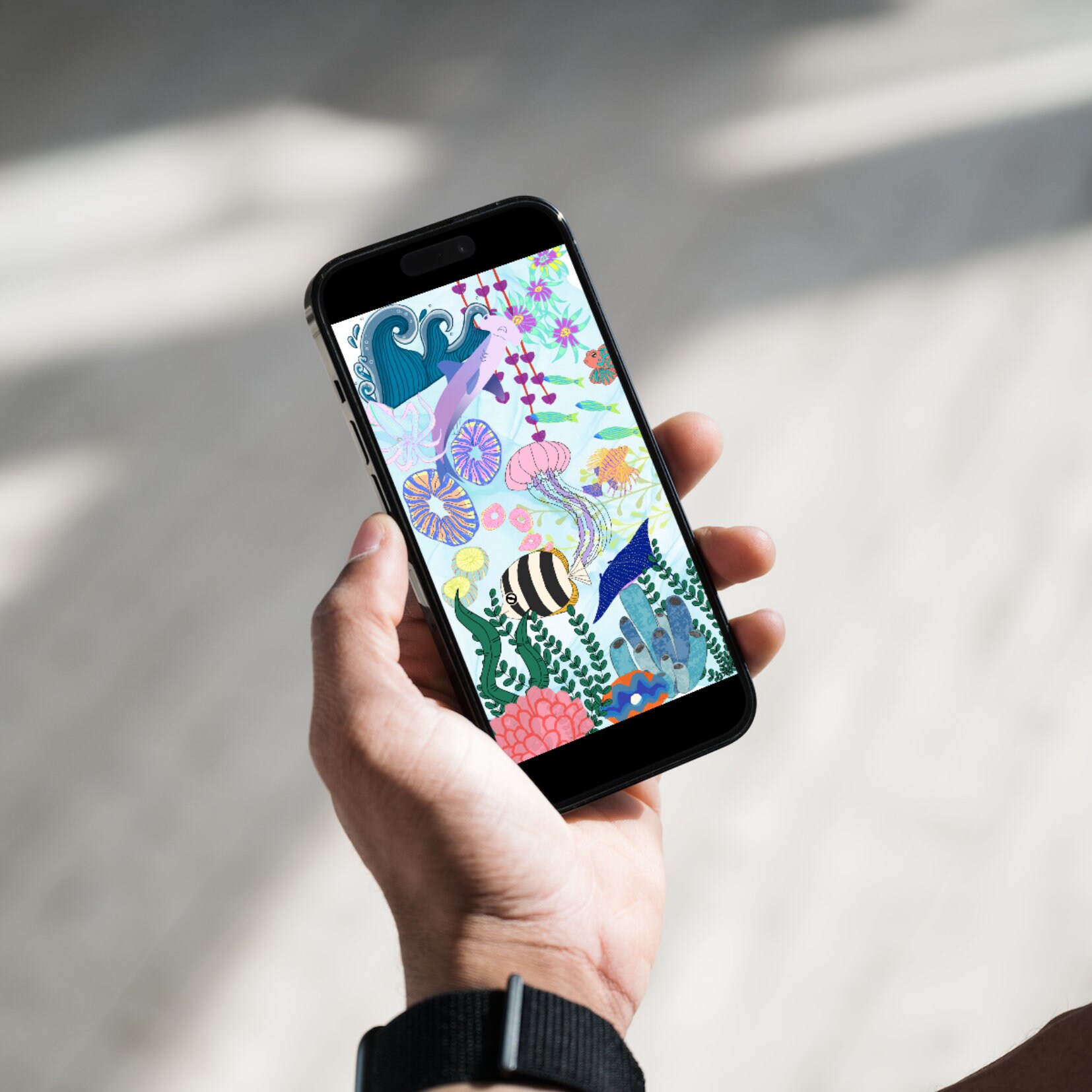 Stylish Phone Wallpaper | Digital Download Bundle | Instant Phone ...