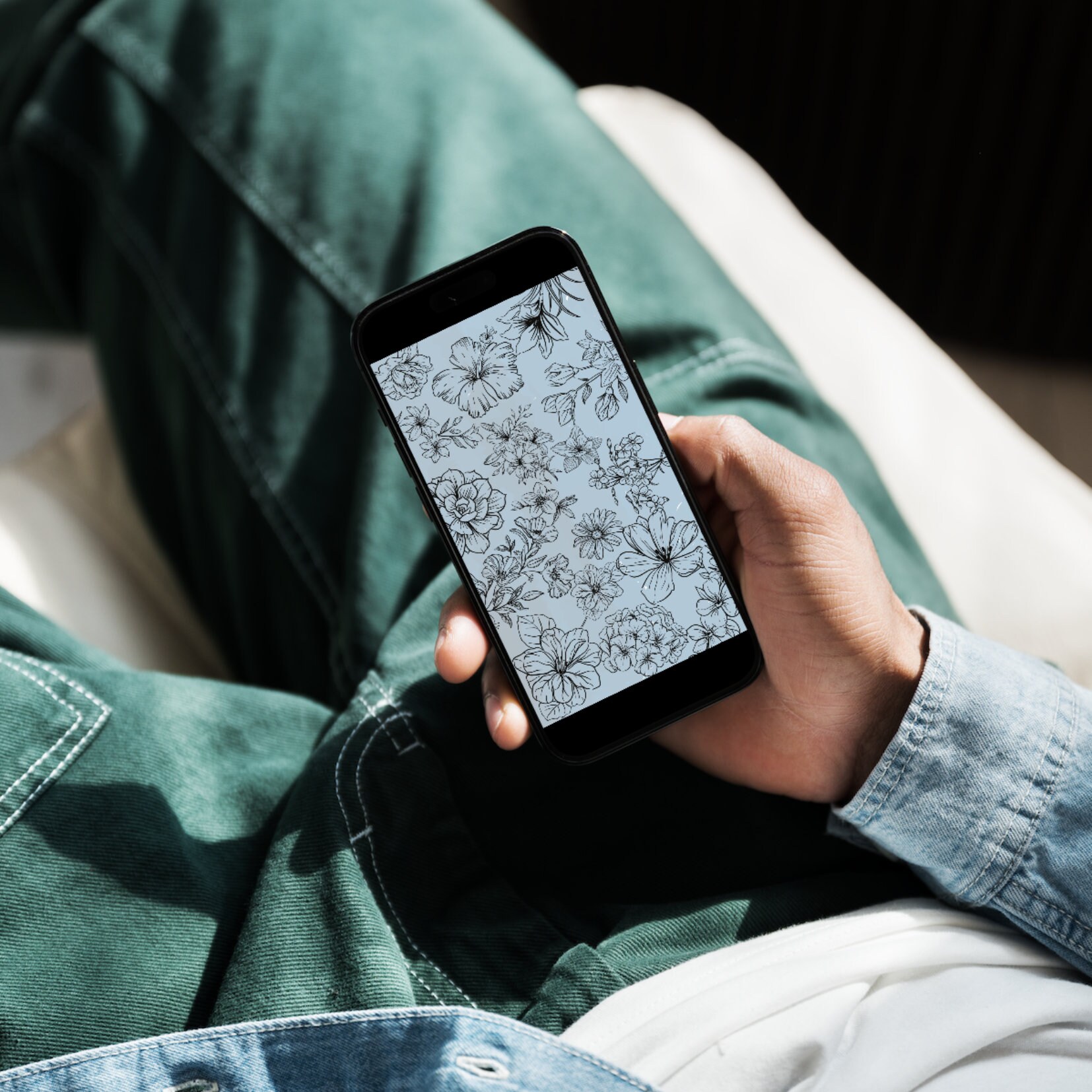 5 Stylish Phone Wallpapers | Digital Download Bundle | Instant Phone ...