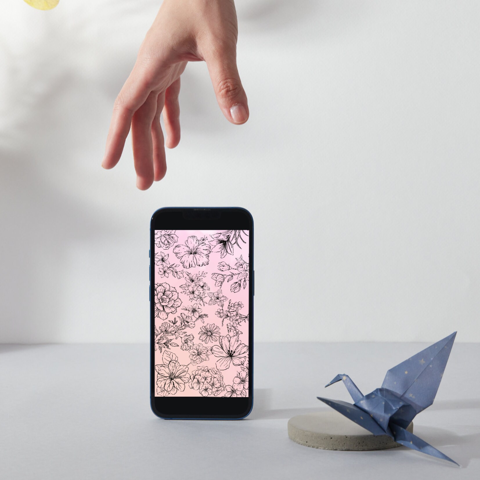 5 Stylish Phone Wallpapers | Digital Download Bundle | Instant Phone ...