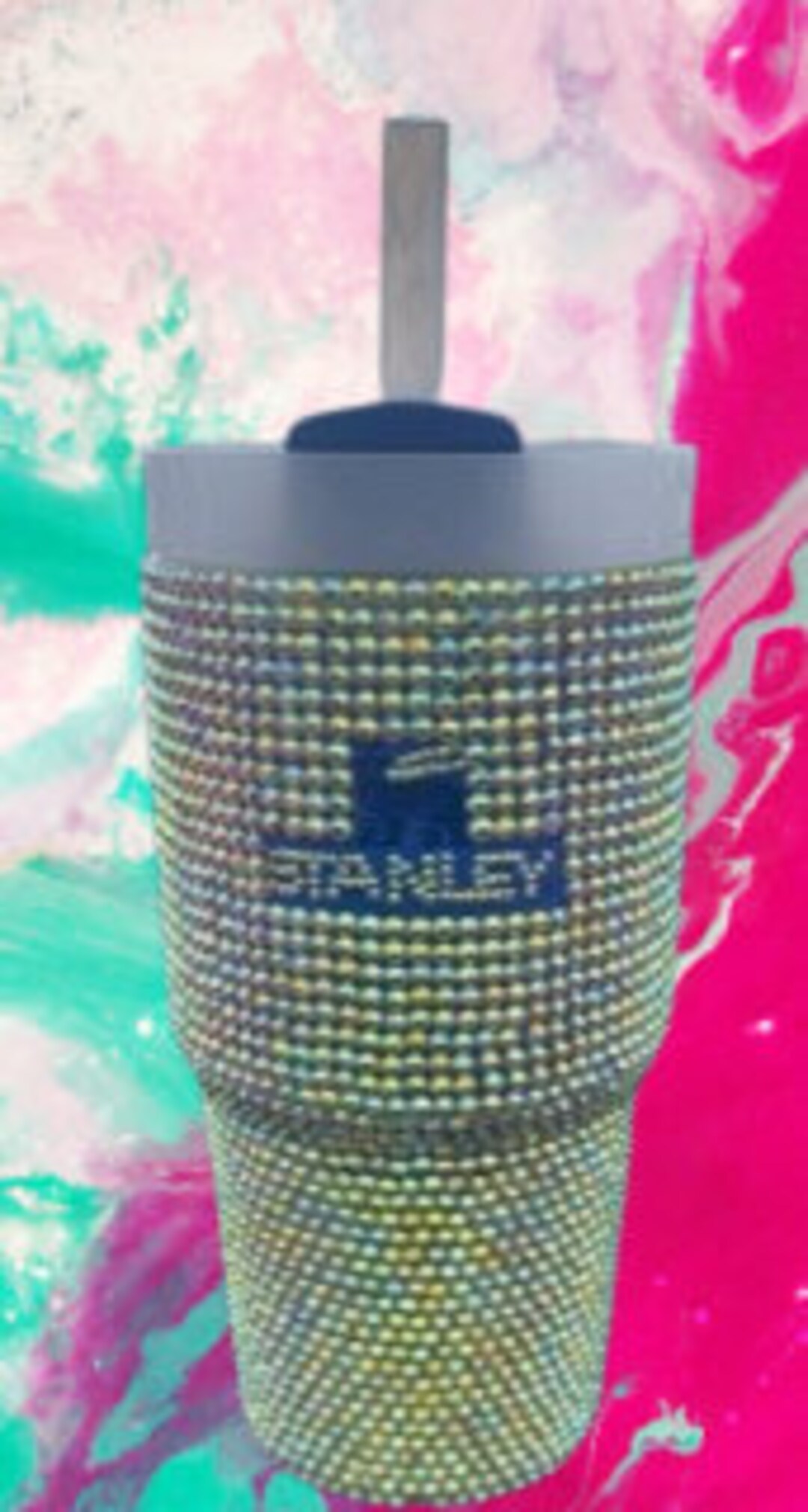 Stanley Tumbler/beautiful Custom 20 Oz Rhinestone Stanley Tumbler - Etsy