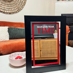 Wall Decor: Time Magazine Inspired Mirror Perfect for Gifts - Etsy
