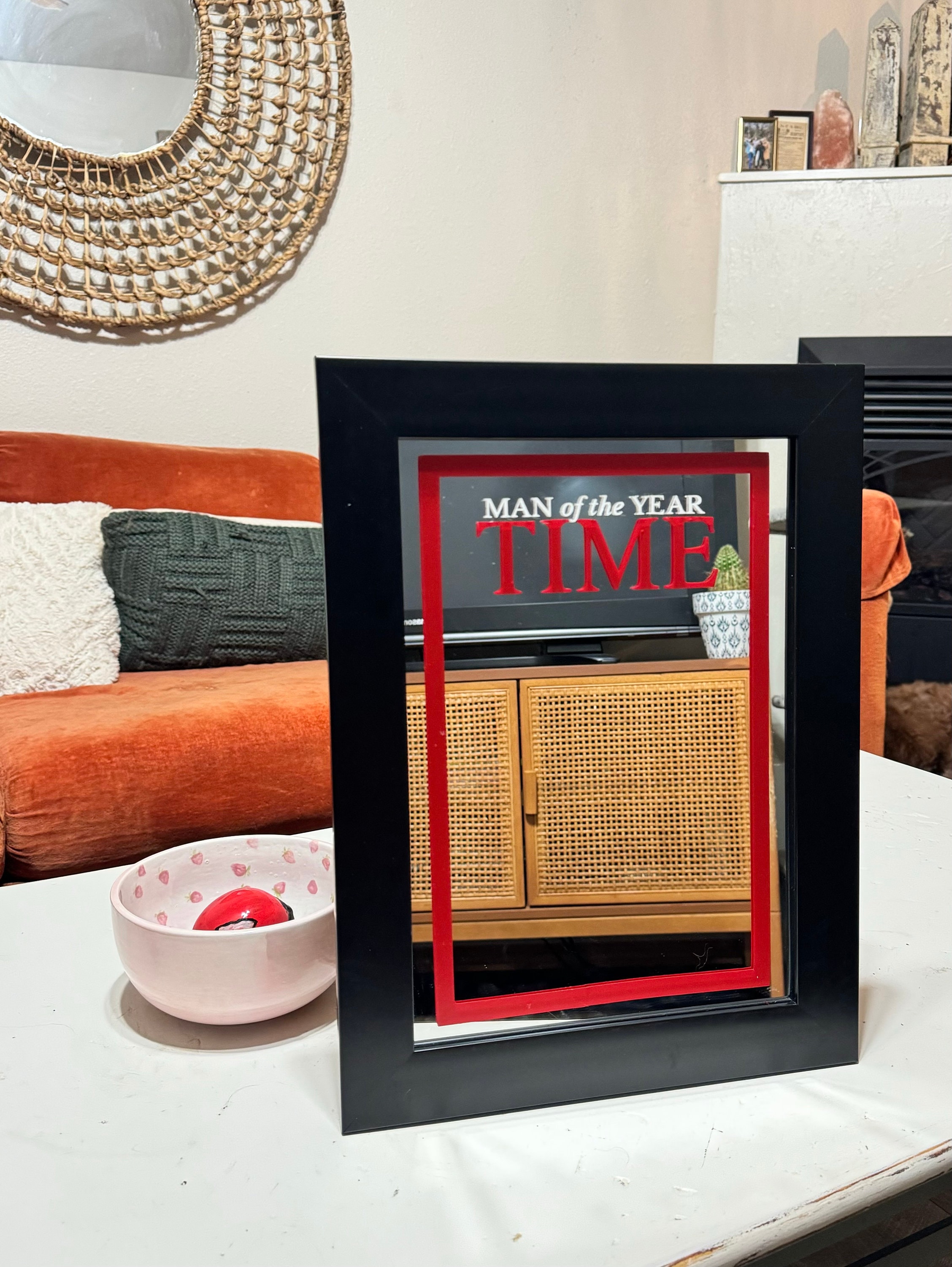 Wall Decor: Time Magazine Inspired Mirror - Etsy
