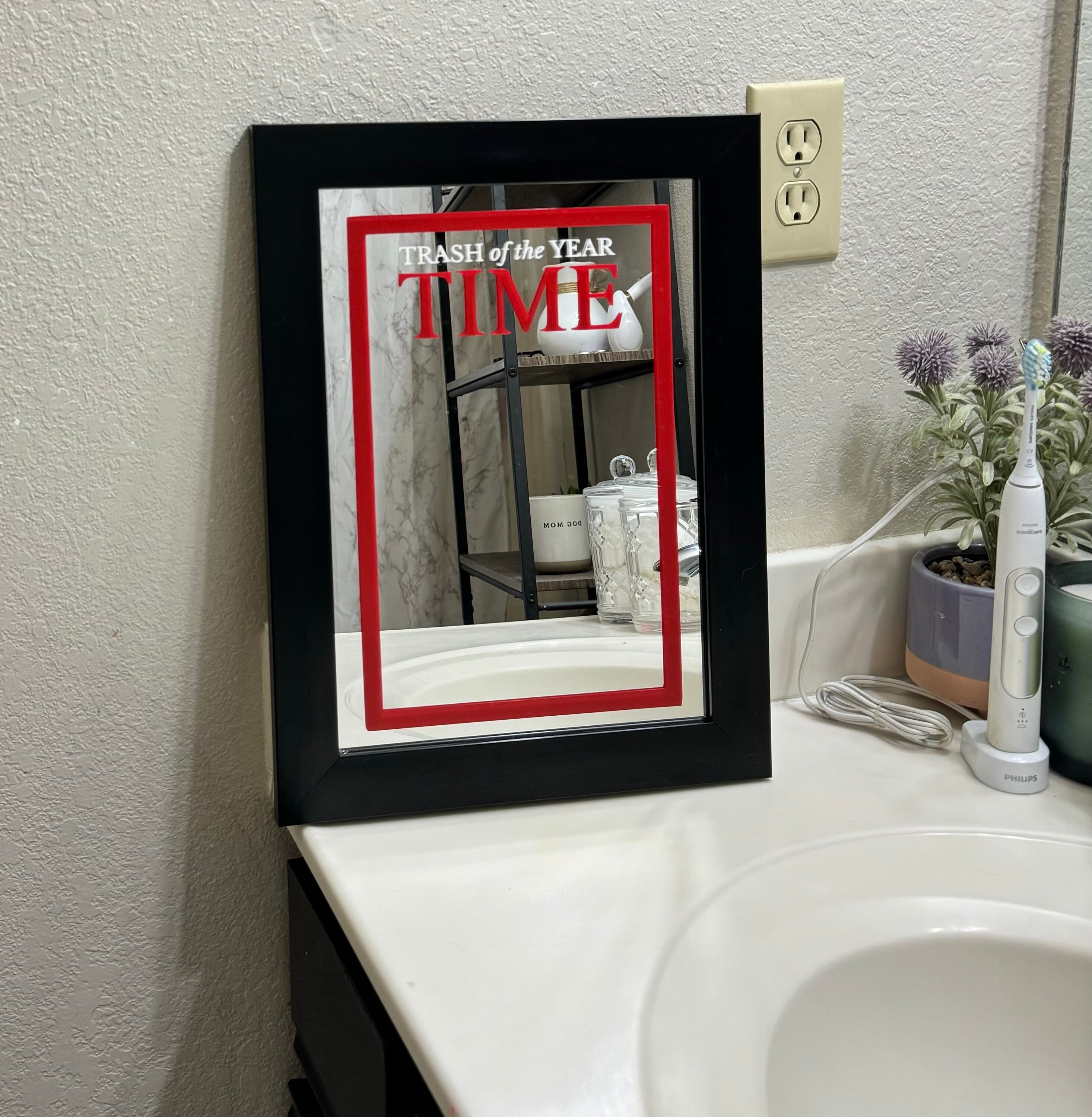 Wall Decor: Time Magazine Inspired Mirror - Etsy