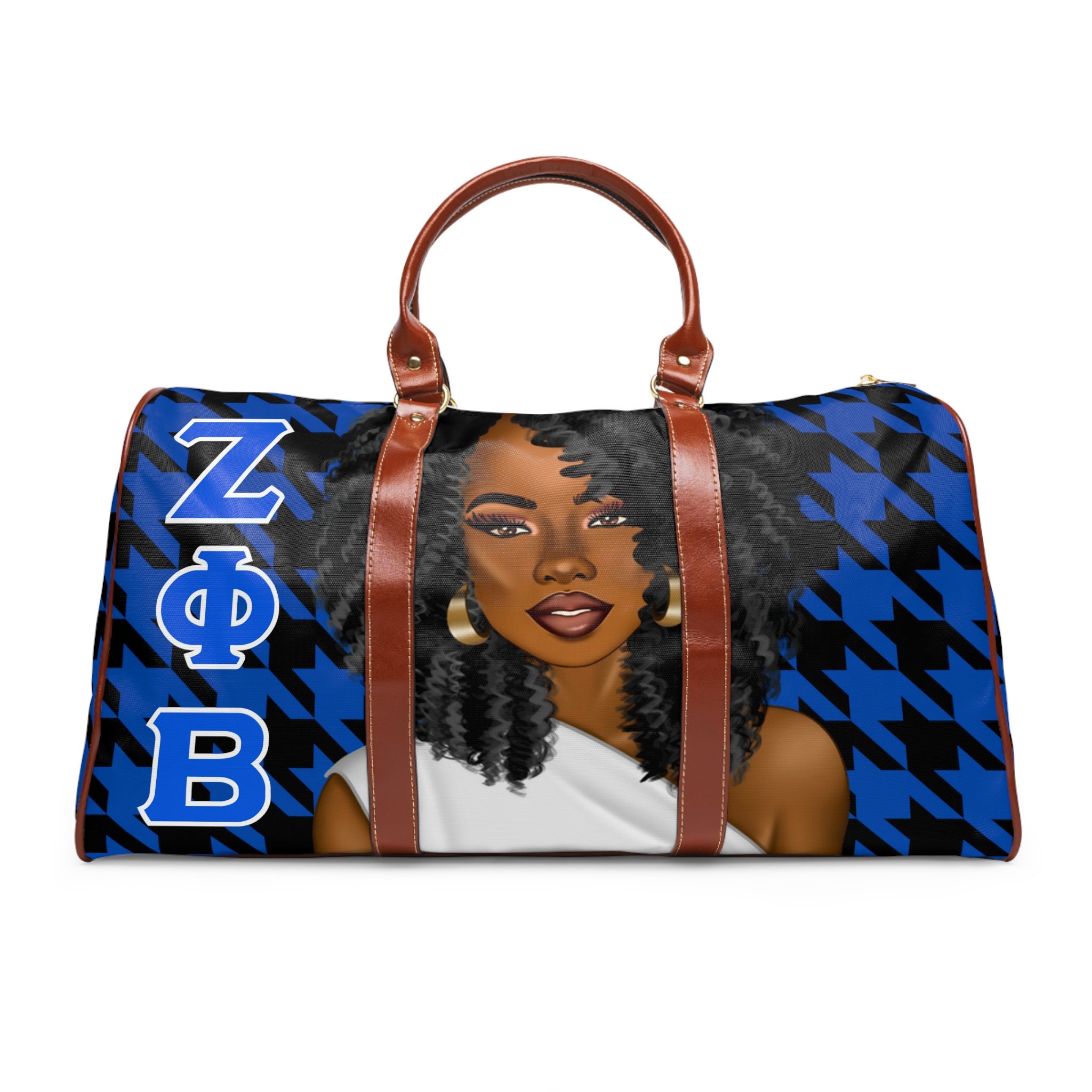 Zeta Phi Beta Weekender Tote, Trendy Graphic Travel Accessory, Zeta ...