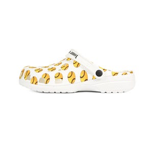 Softball Clogs, Personalized With Name and Number, Croc Inspired ...