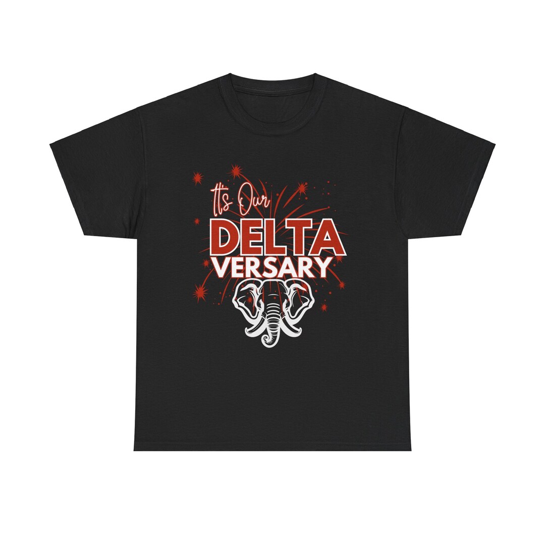 Delta Sigma Theta T Shirt, DST Trendy Deltaversary Tee HBCU D9 Sorority ...